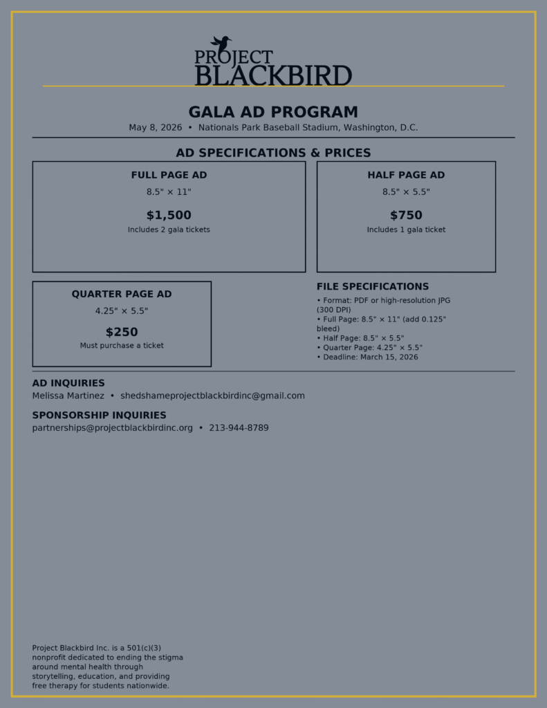 Gala | Project Blackbird